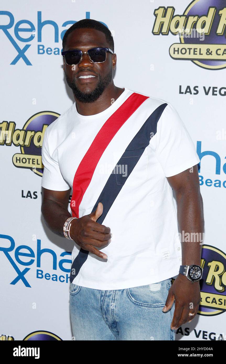 Kevin Hart attends a Birthday Party at REHAB Beach Club at Hard Rock ...