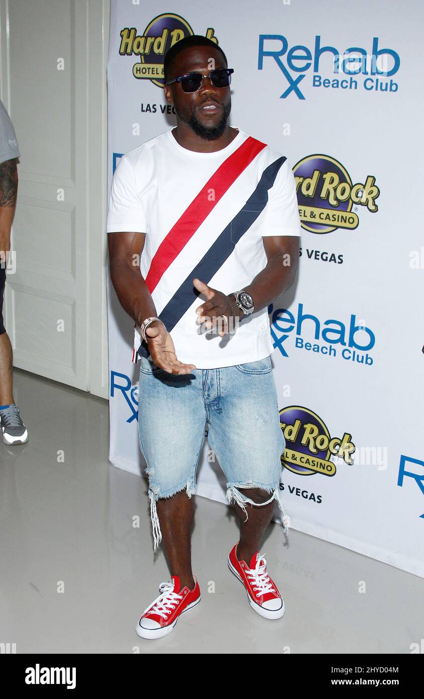 Kevin Hart attends a Birthday Party at REHAB Beach Club at Hard Rock ...