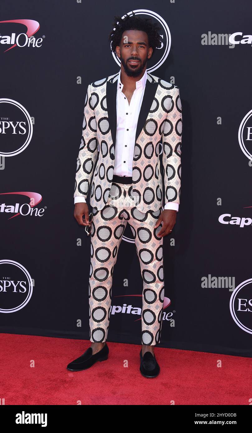 Mike Conley Jr. attending the 25th ESPYS held at the Microsoft Theatre ...