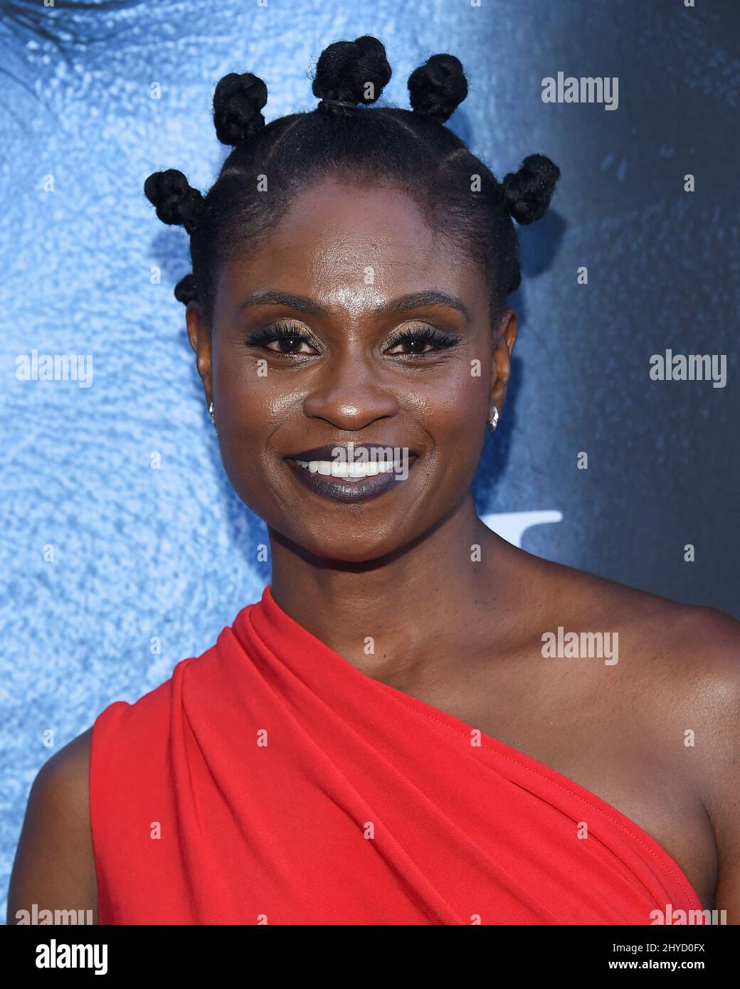 Adina Porter attending the season seven premiere of HBO's Game of ...