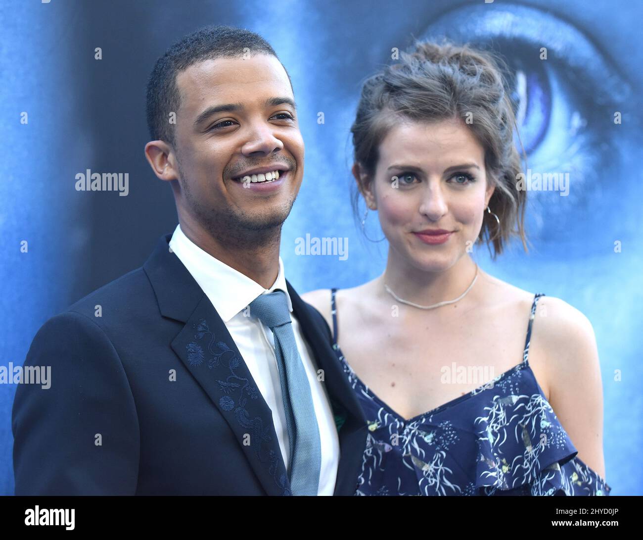Jacob Anderson attending the season seven premiere of HBO's Game of ...