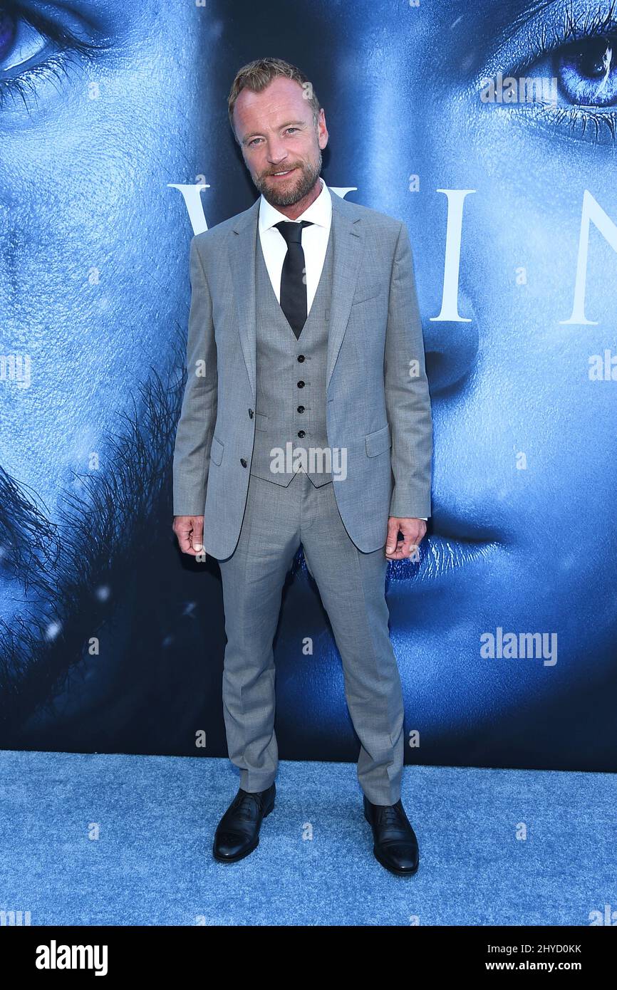Richard Dormer attending the season seven premiere of HBO's Game of ...