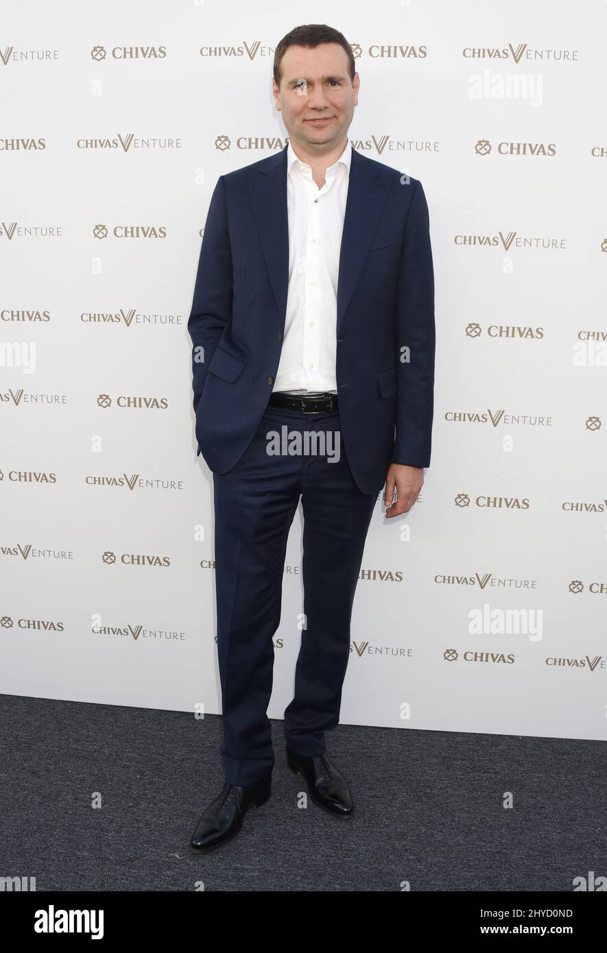 Alexandre Ricard attending The Final Pitch from Chivas' The Venture ...