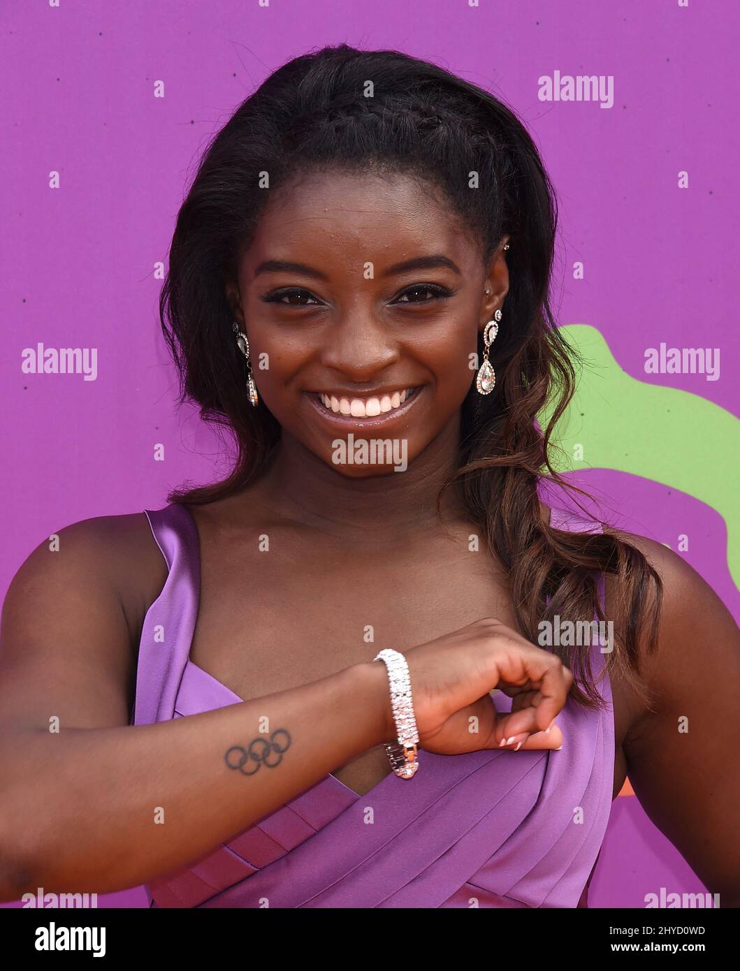 Simone biles portrait hi-res stock photography and images - Alamy