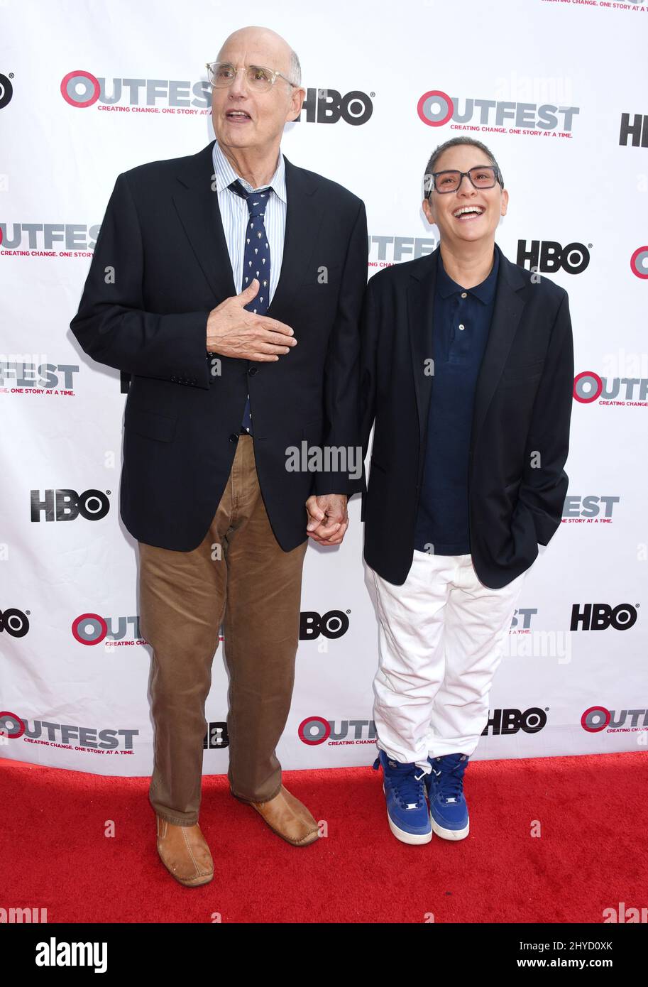 Jeffrey Tambor and Jill Soloway attending the 2017 Outfest Los Angeles ...
