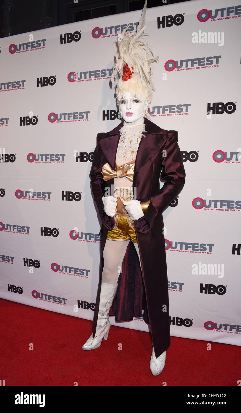 Prince Poppycock, John Andrew Quale arriving for the Closing Night Gala ...