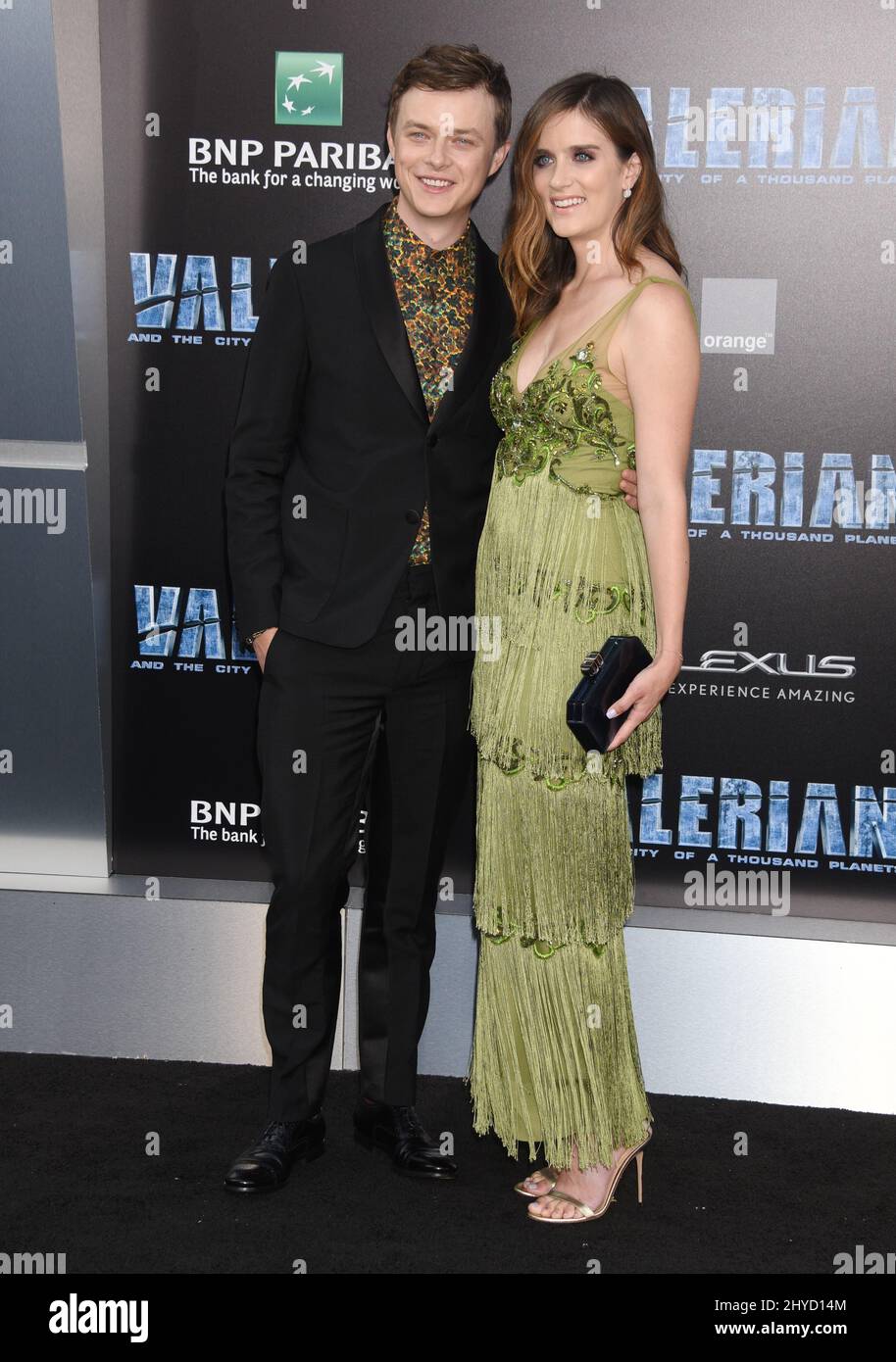 July 17, 2017 Hollywood, CA Dane DeHaan and Anna Wood 'Valerian And The ...
