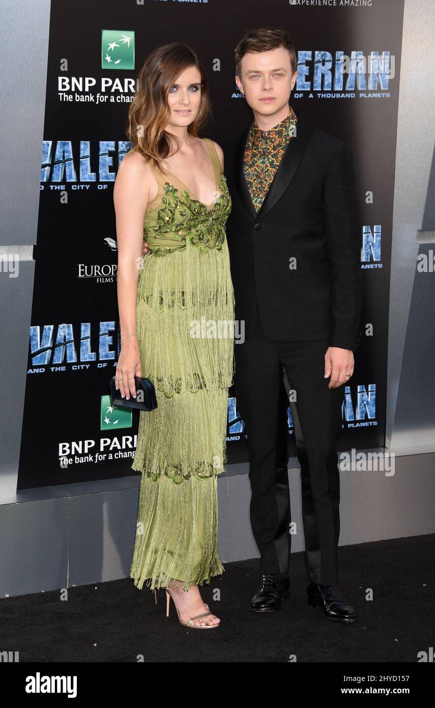 July 17, 2017 Hollywood, CA Dane DeHaan and Anna Wood 'Valerian And The ...