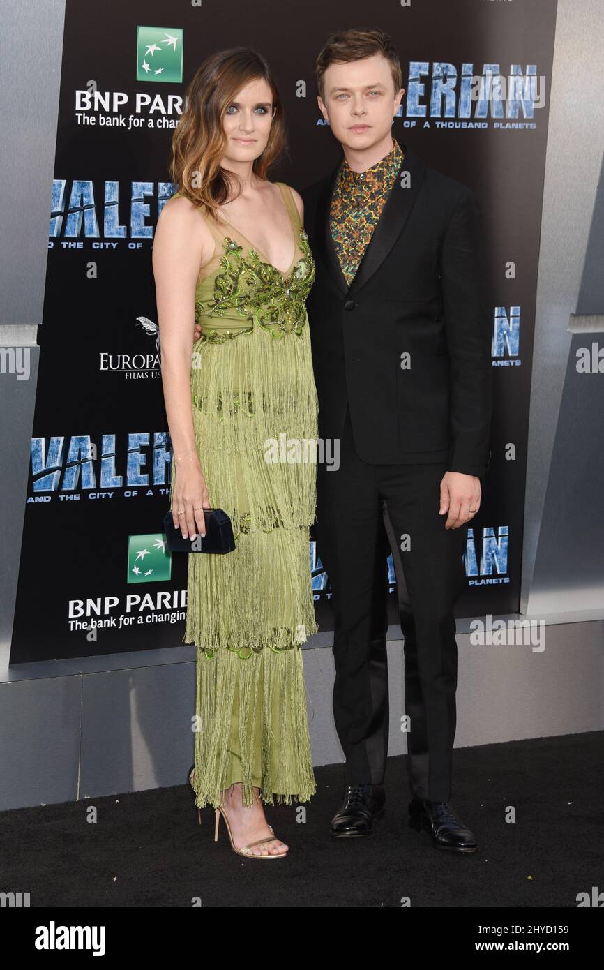 July 17, 2017 Hollywood, CA Dane DeHaan and Anna Wood 'Valerian And The ...