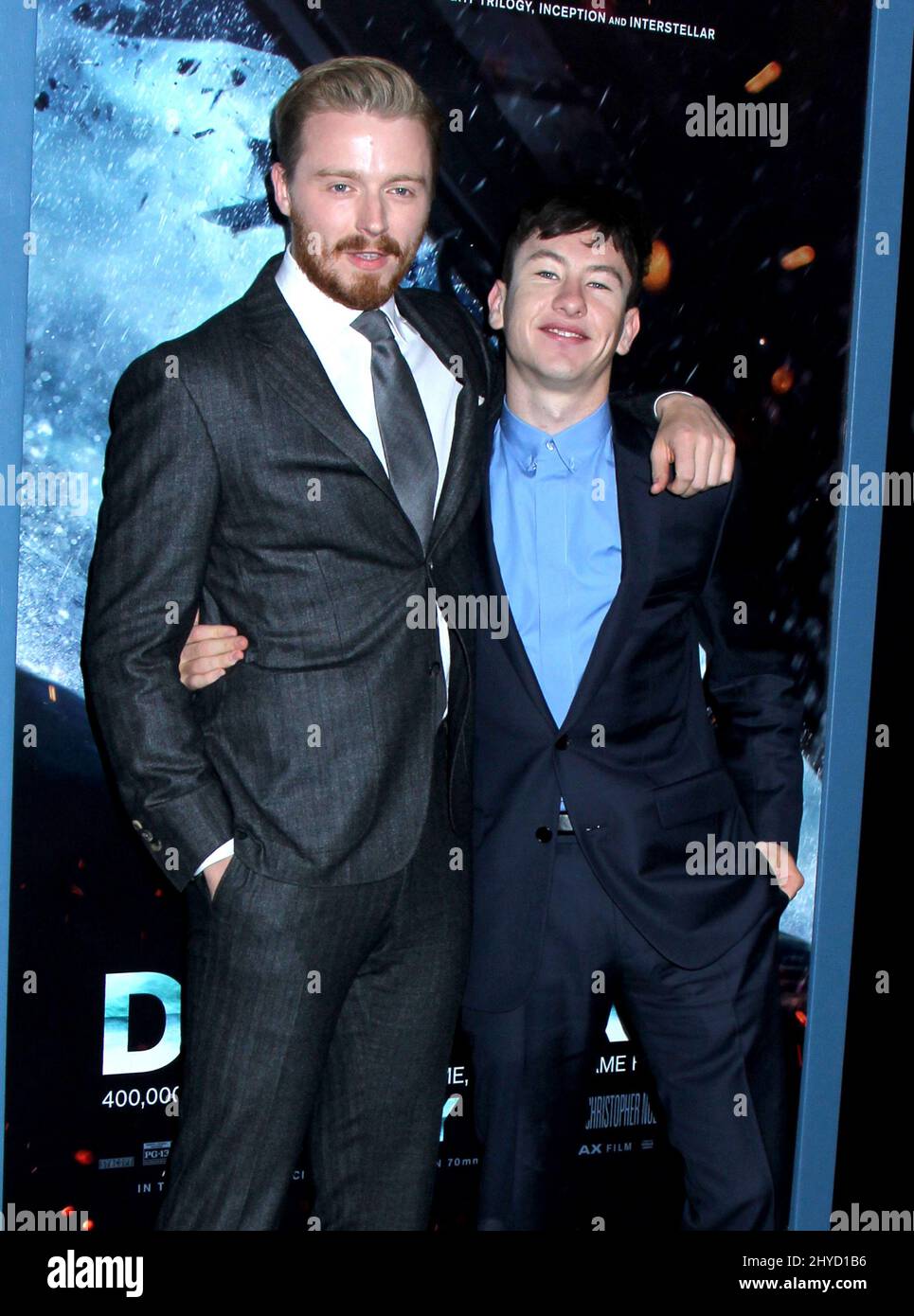 Jack Lowden & Barry Keoghan 'DUNKIRK' US Premiere Held at the AMC Loews ...