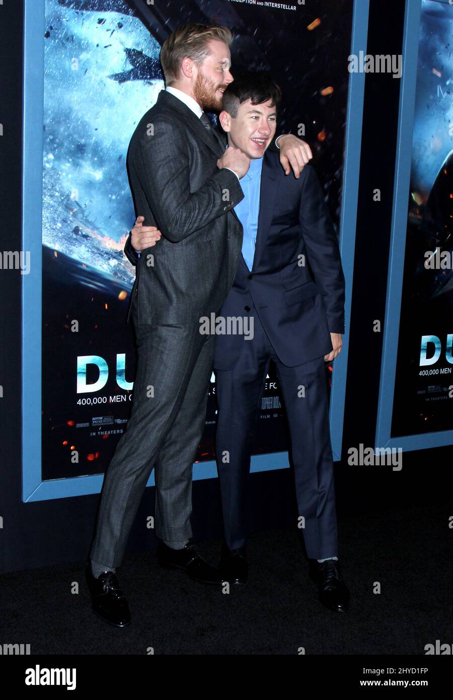 Jack Lowden & Barry Keoghan 'DUNKIRK' US Premiere Held at the AMC Loews ...