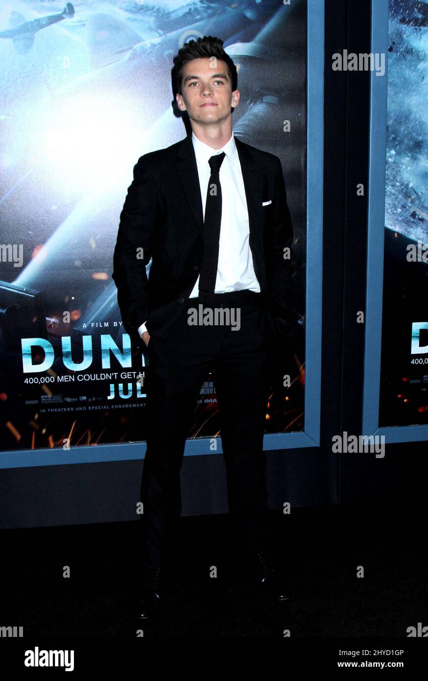 Fionn Whitehead 'DUNKIRK' US Premiere Held at the AMC Loews Lincoln ...