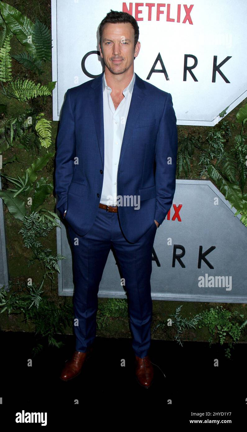 Josh Randall attending the New York premiere of Ozark Stock Photo - Alamy