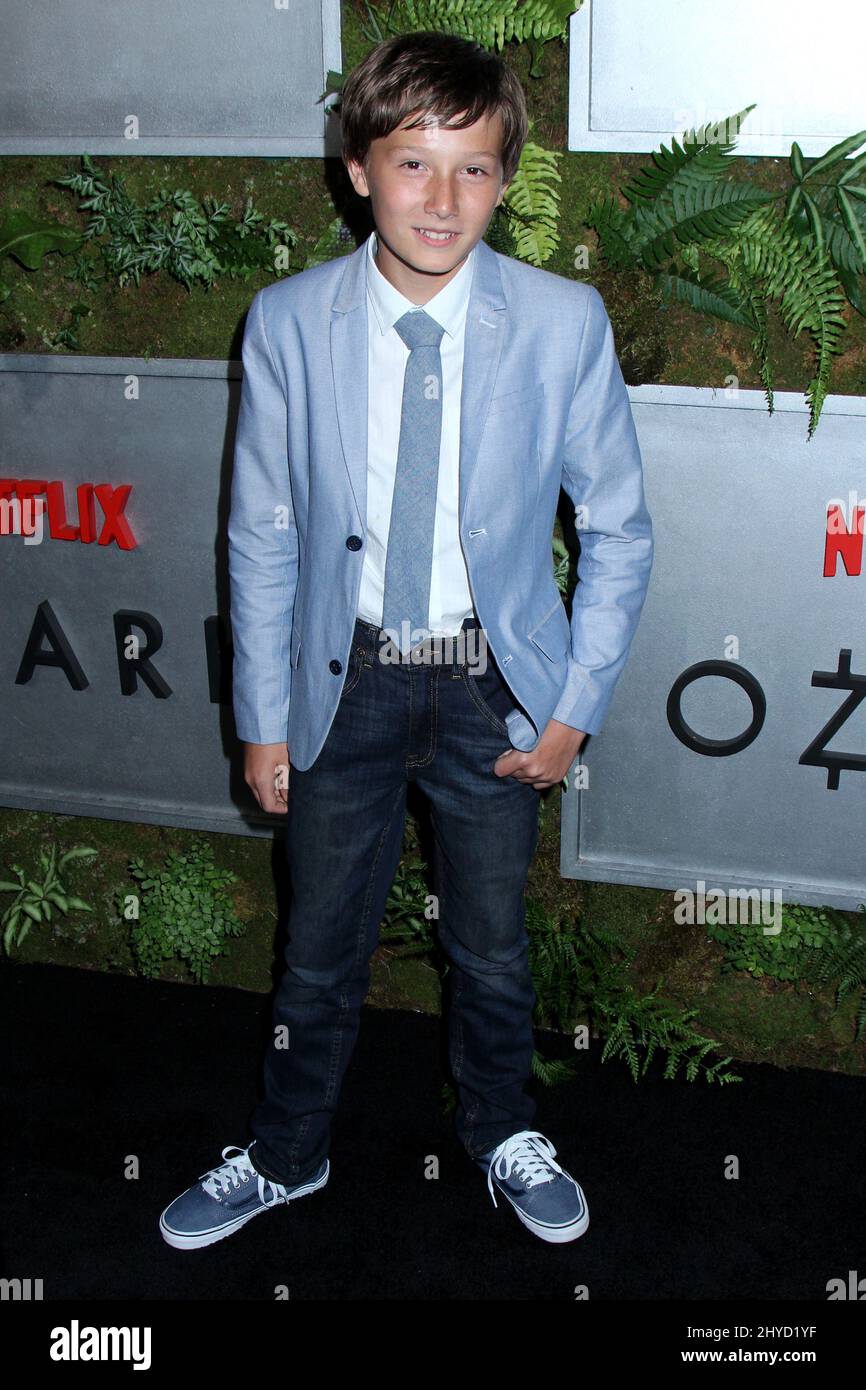 Skylar Gartner attending the New York premiere of Ozark Stock Photo - Alamy