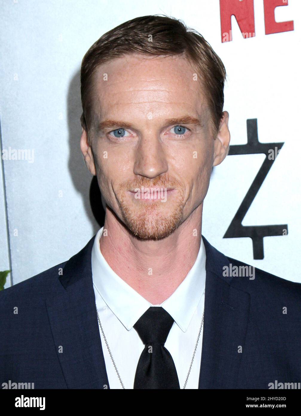 Chris Baker attending the New York premiere of Ozark Stock Photo - Alamy