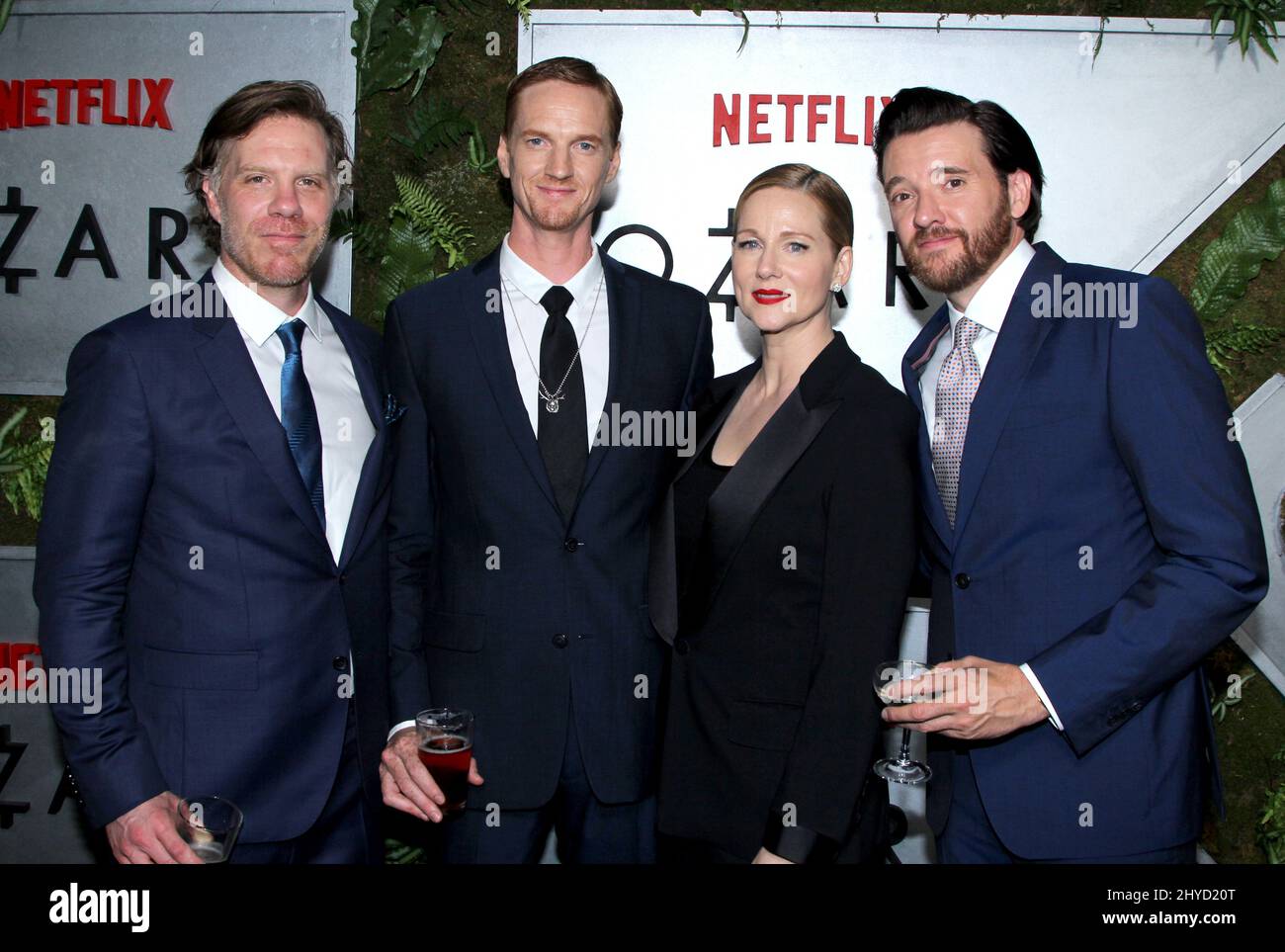 Marc Menchaca, Chris Baker, Laura Linney & Jason Butler Harner ...