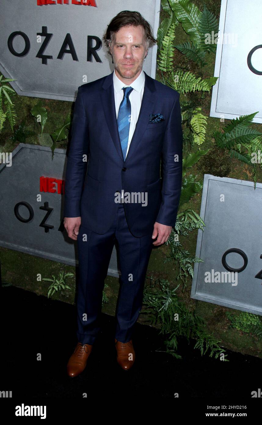 Marc Menchaca attending the New York premiere of Ozark Stock Photo - Alamy