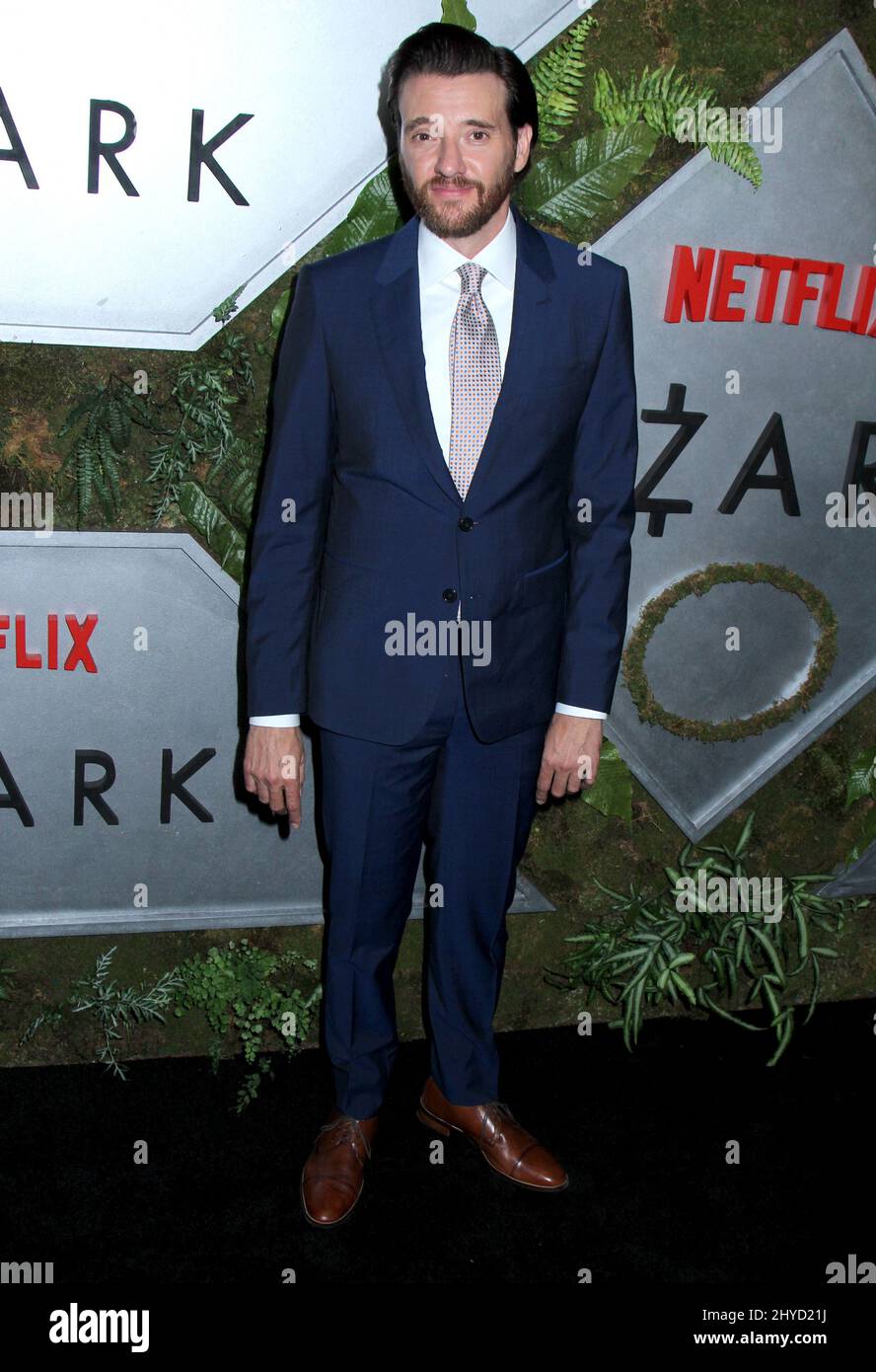 Jason Butler Harner attending the New York premiere of Ozark Stock ...