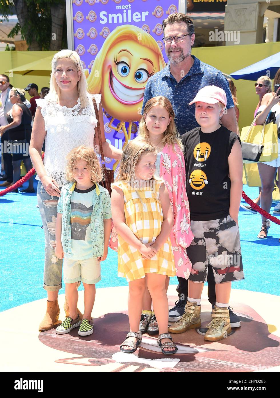 Tori Spelling, Dean McDermott, Stella McDermott, Liam McDermott ...