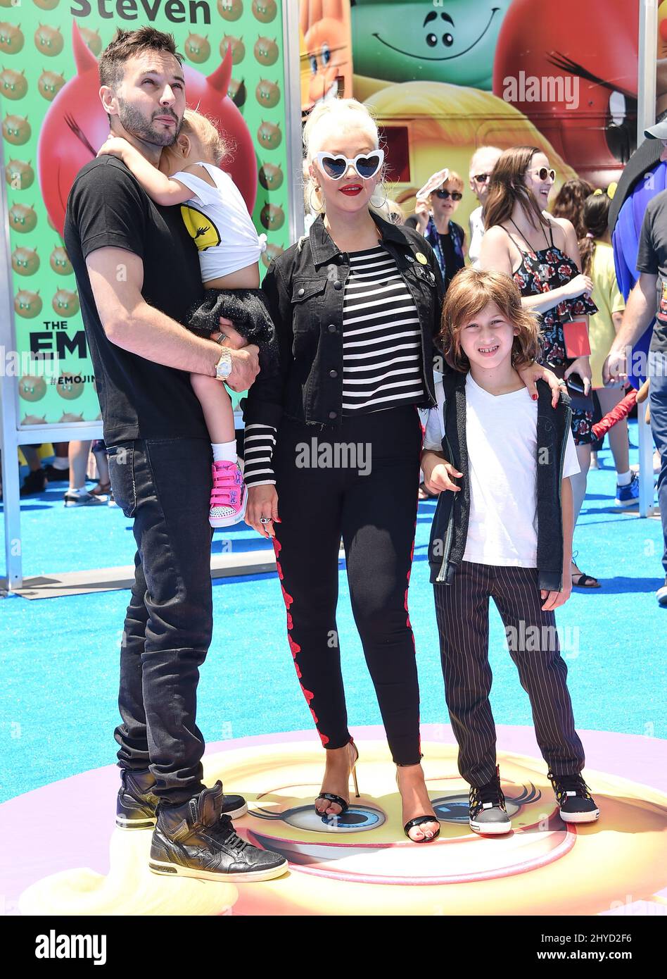 Christina Aguilera, Matthew Rutler, Max Liron Bratman, Summer Ra ...