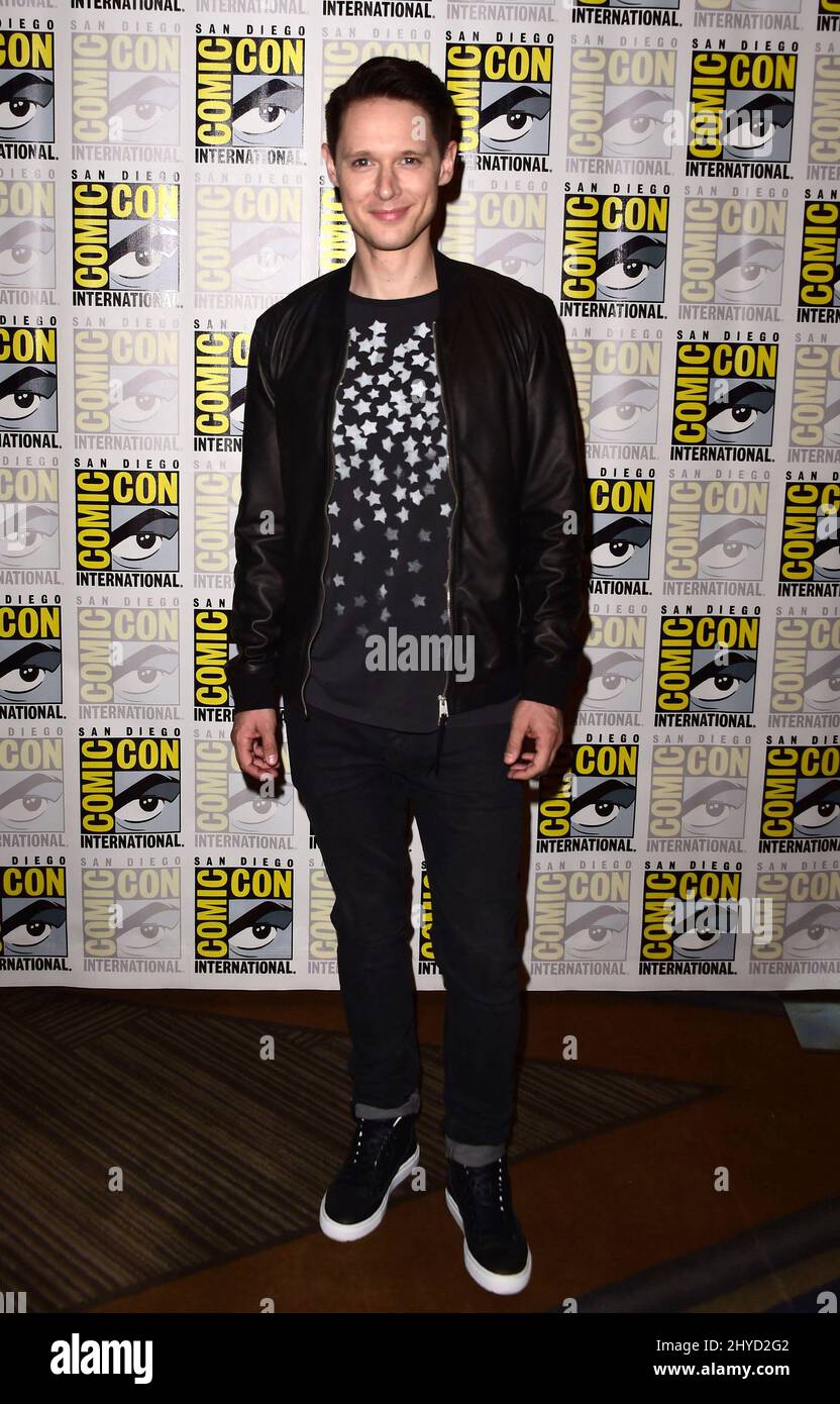Samuel Barnett attending the BBC America's "Dirk Gently's Holistic ...
