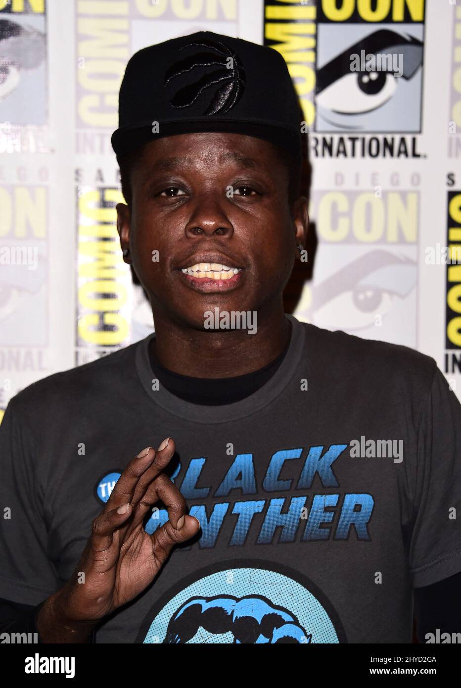 Mpho Koaho attending the BBC America's "Dirk Gently's Holistic ...