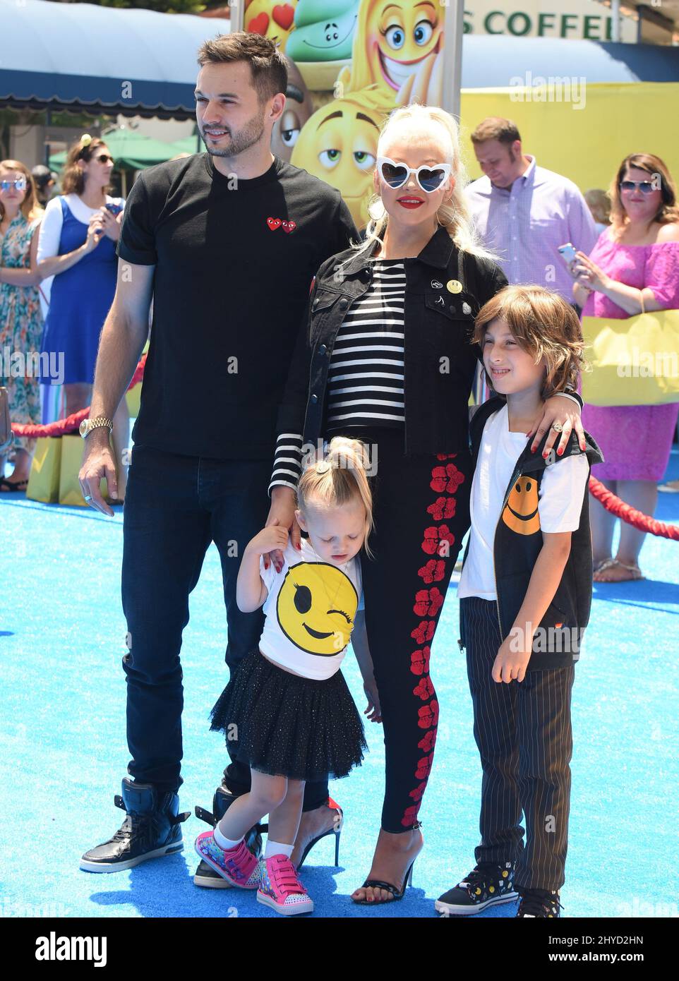 Christina Aguilera, Matthew Rutler, Max Liron Bratman, Summer Ra ...
