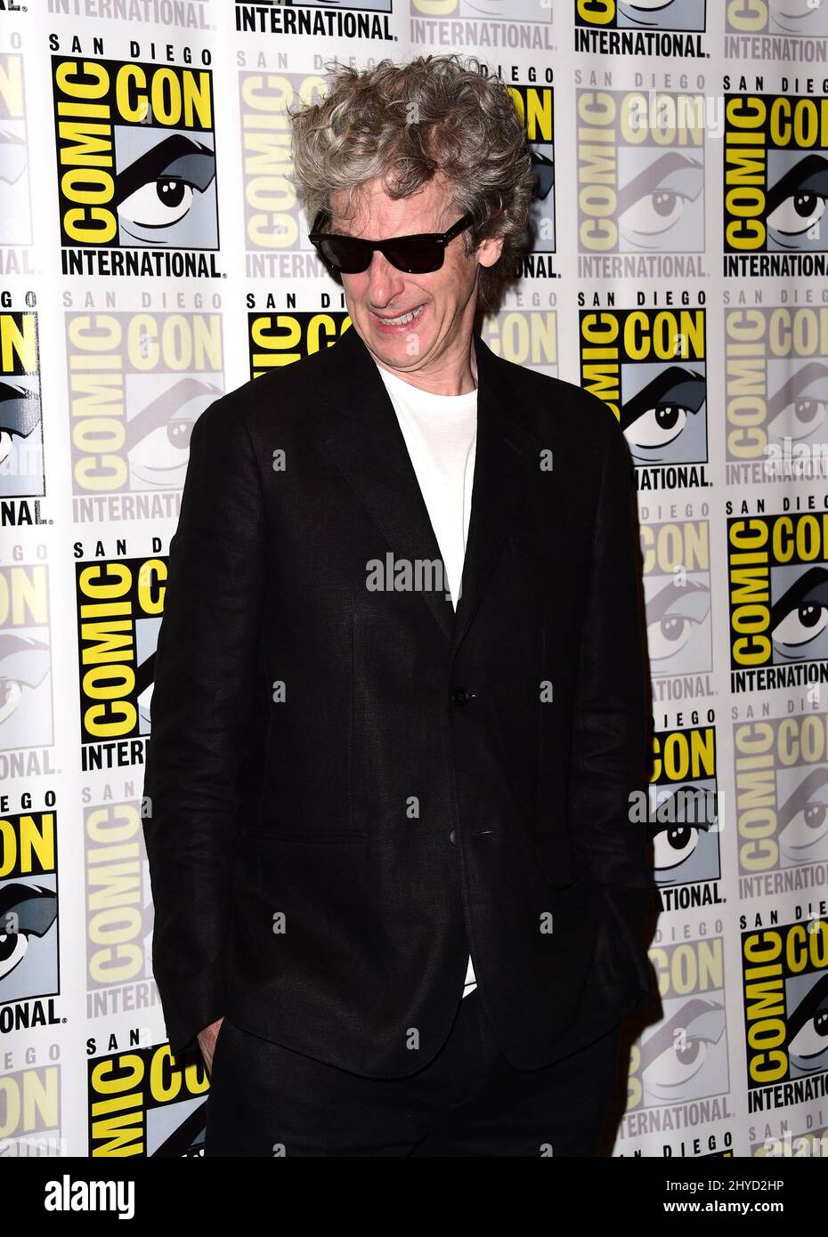 Peter Capaldi attending the BBC America's "Doctor Who" cast at Comic ...