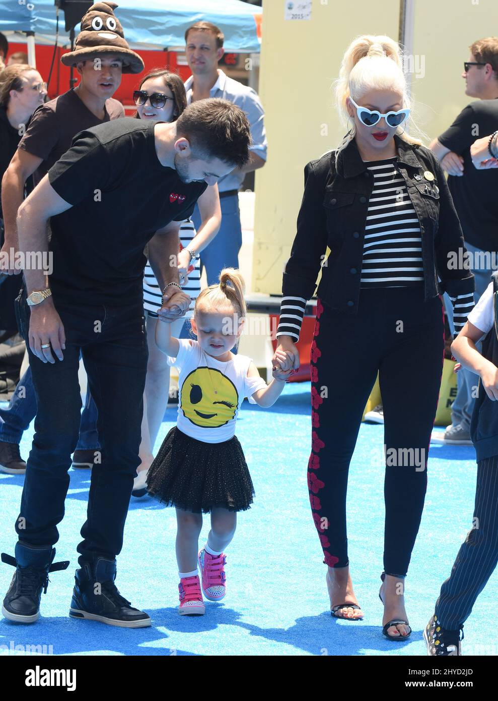 Christina Aguilera, Matthew Rutler, Max Liron Bratman, Summer Ra ...