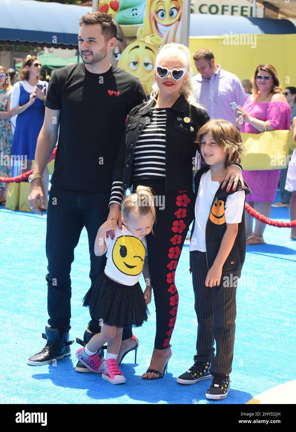 Christina Aguilera, Matthew Rutler, Max Liron Bratman, Summer Ra ...