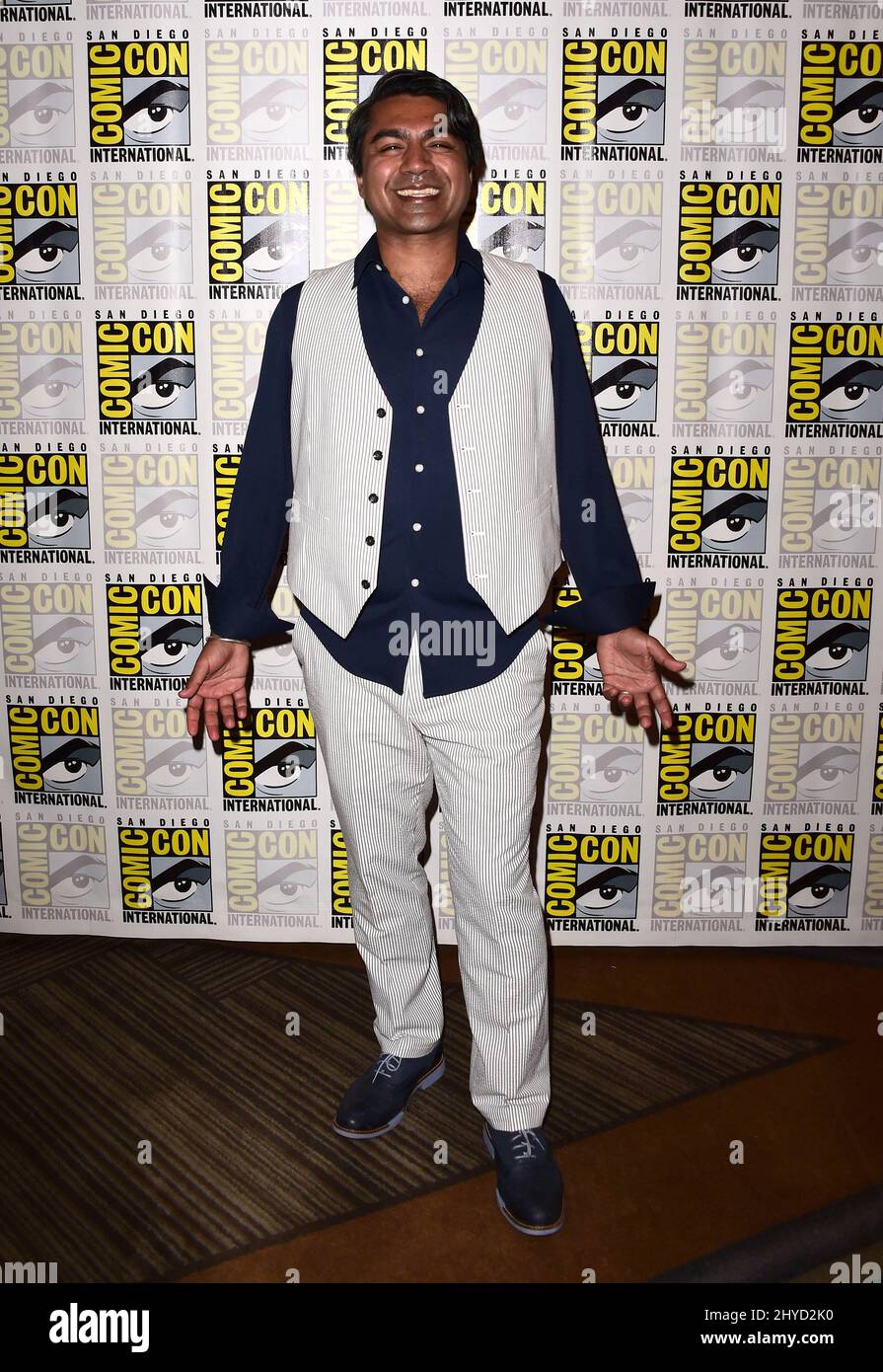 Arvind Ethan David attending the BBC America's "Dirk Gently's Holistic ...