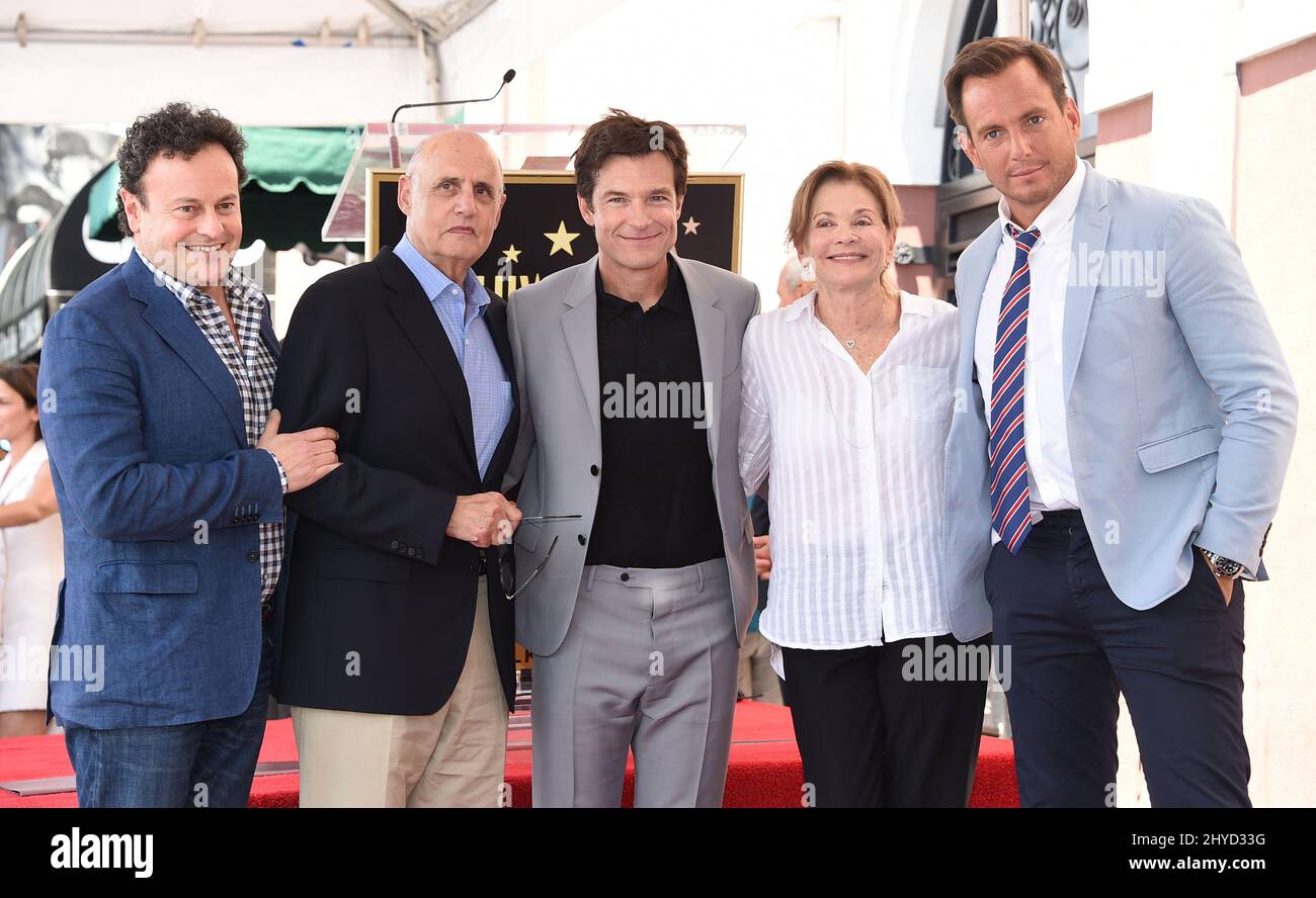 Mitchell Hurwitz, Jeffrey Tambor, Jason Bateman, Jessica Walter attends ...