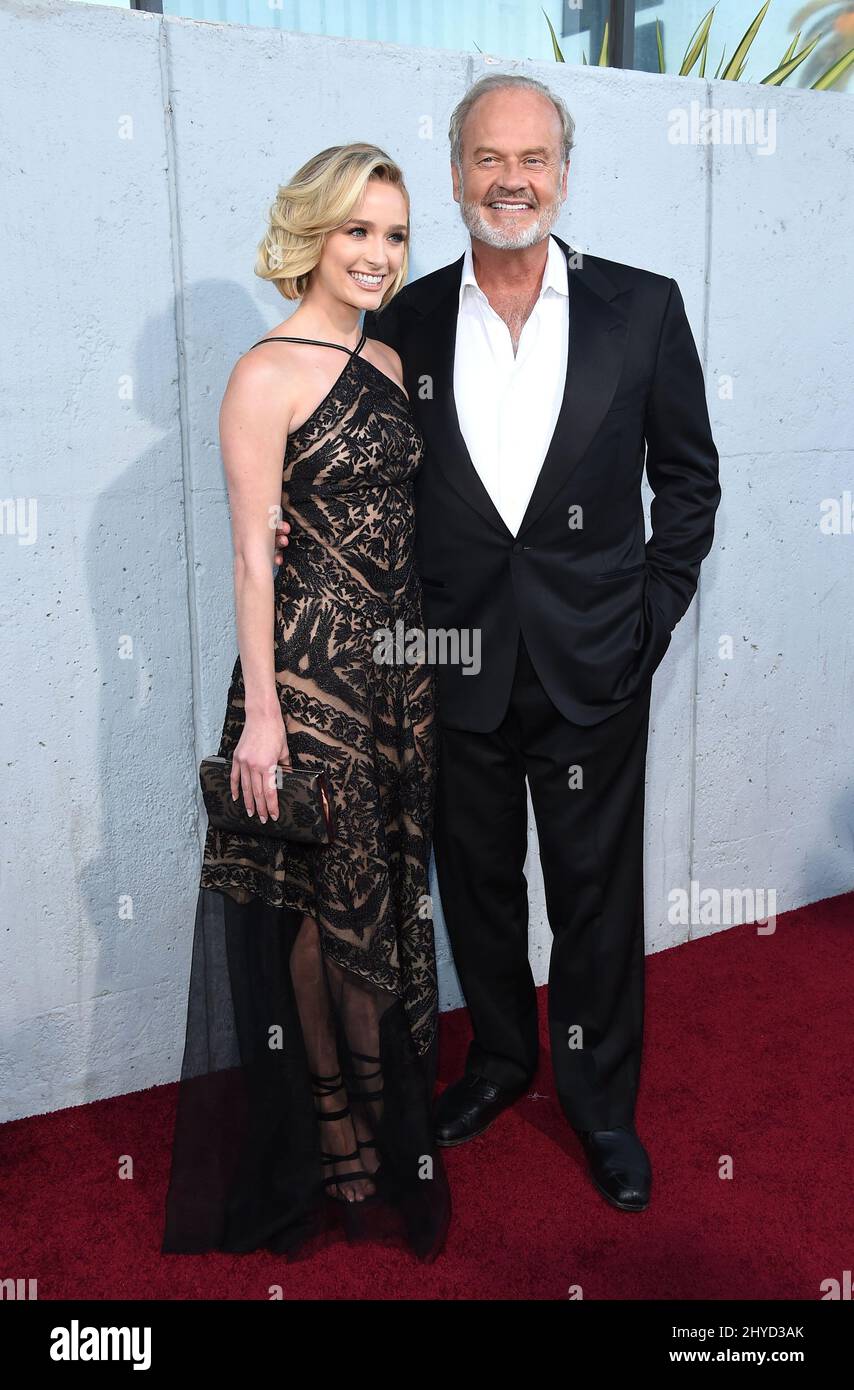 Kelsey Grammer and Greer Grammer attending the Last Tycoon premiere in ...