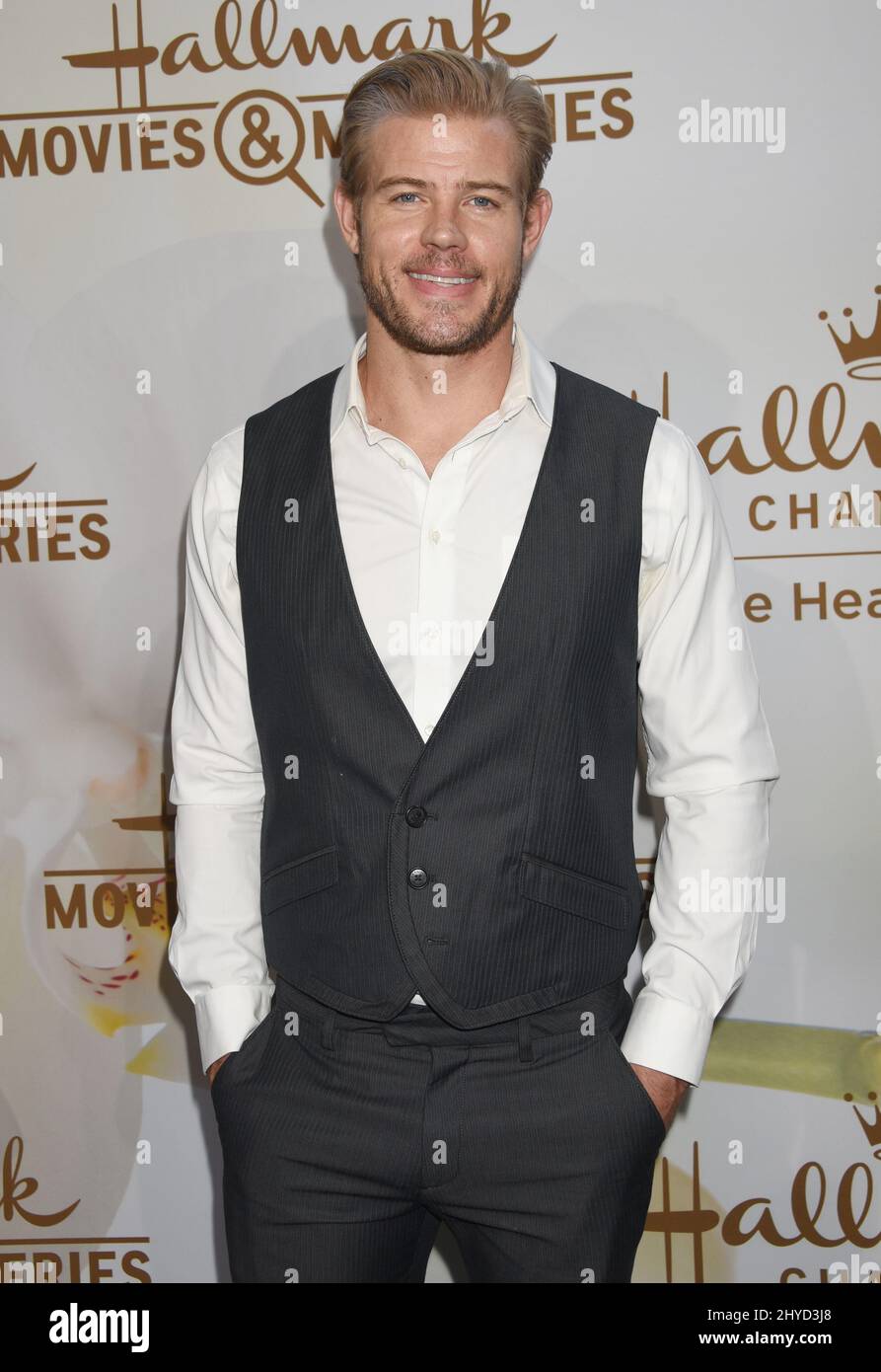 Trevor Donovan attending the Hallmark Channel Summer Press Tour in Los ...