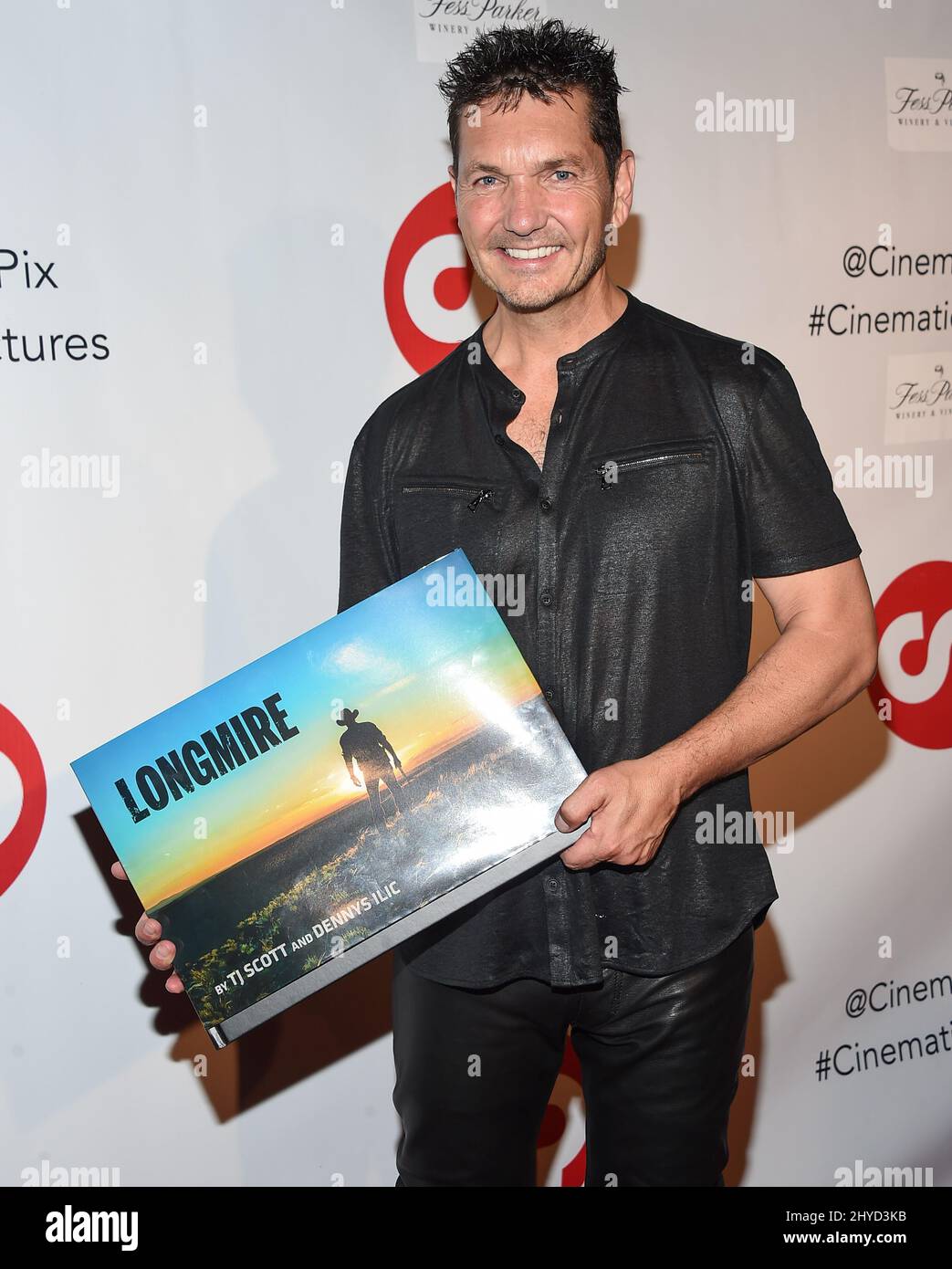 TJ Scott attending Longmire A Cinematic Pictures Book Launch held at ...