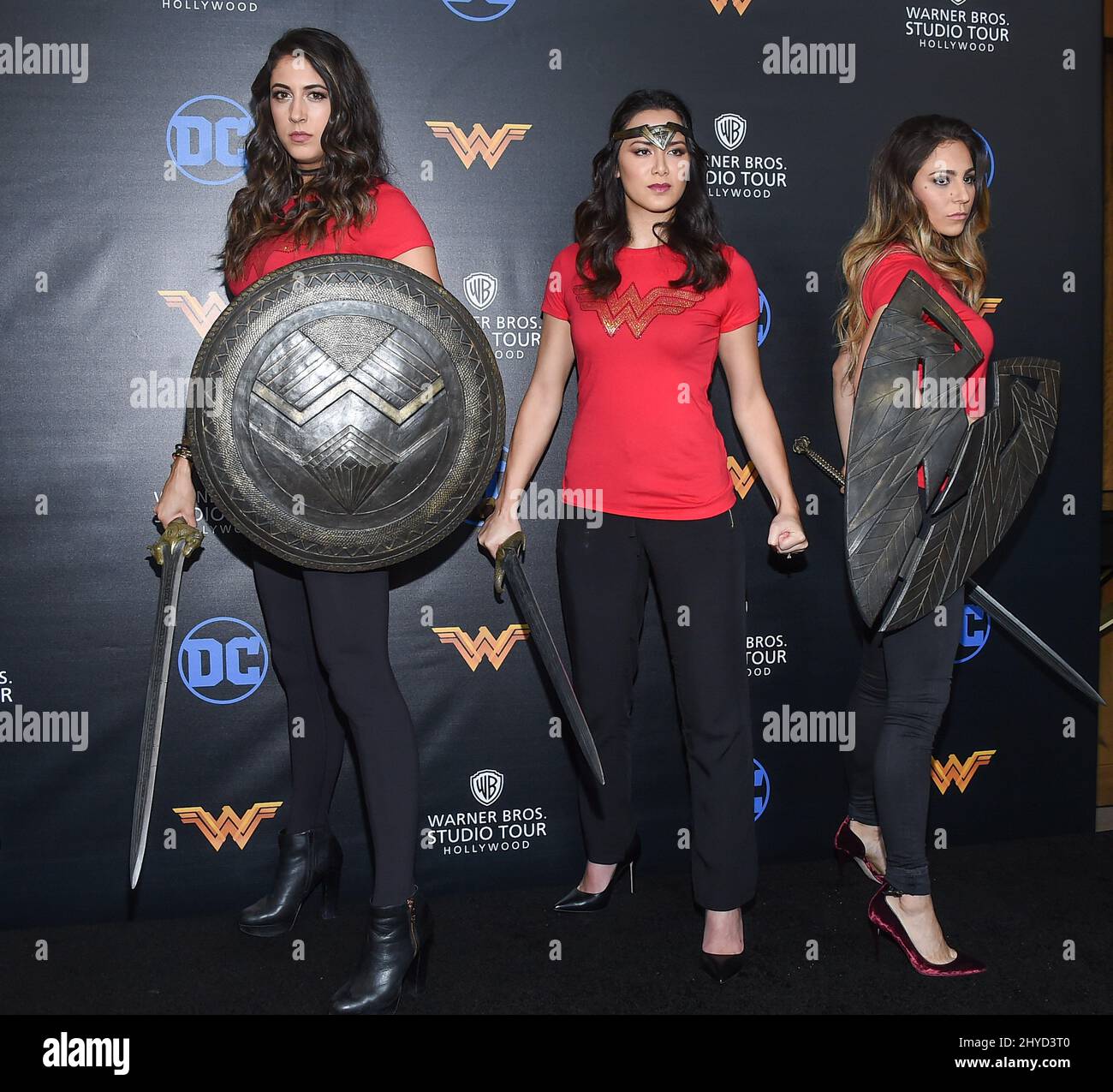Caitlin Dechelle, Samantha Jo and Michaela Facchinello at the Wonder ...