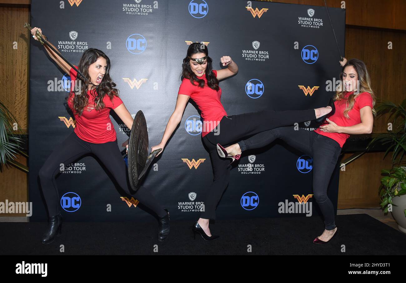 Caitlin Dechelle, Samantha Jo and Michaela Facchinello at the Wonder ...