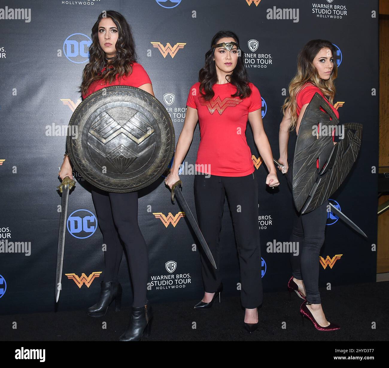 Caitlin Dechelle, Samantha Jo and Michaela Facchinello at the Wonder ...