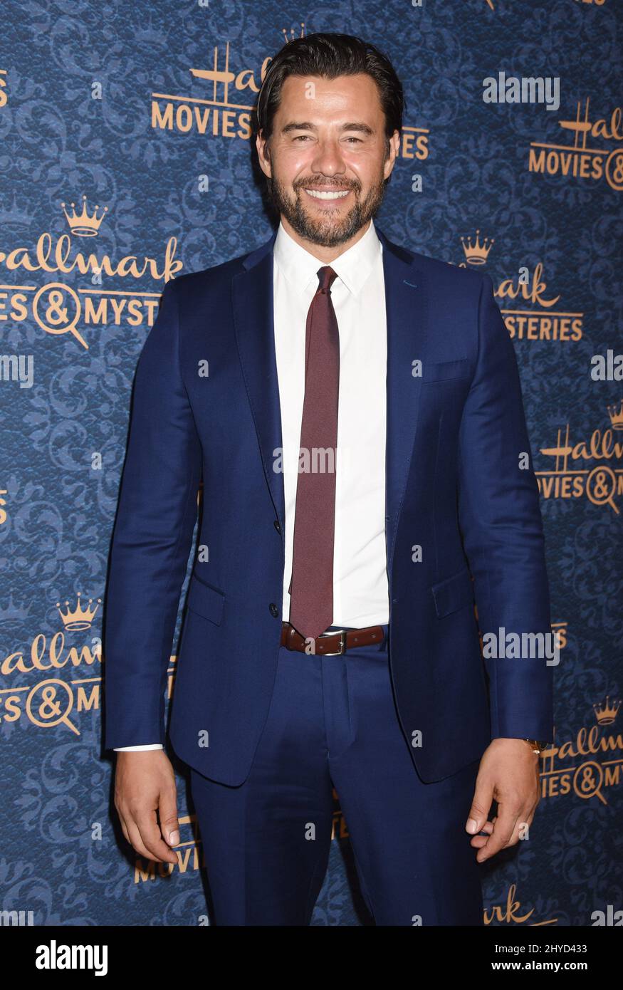 Steve Bacic arriving for the Hallmark Movies and Mysteries 'Garage Sale ...