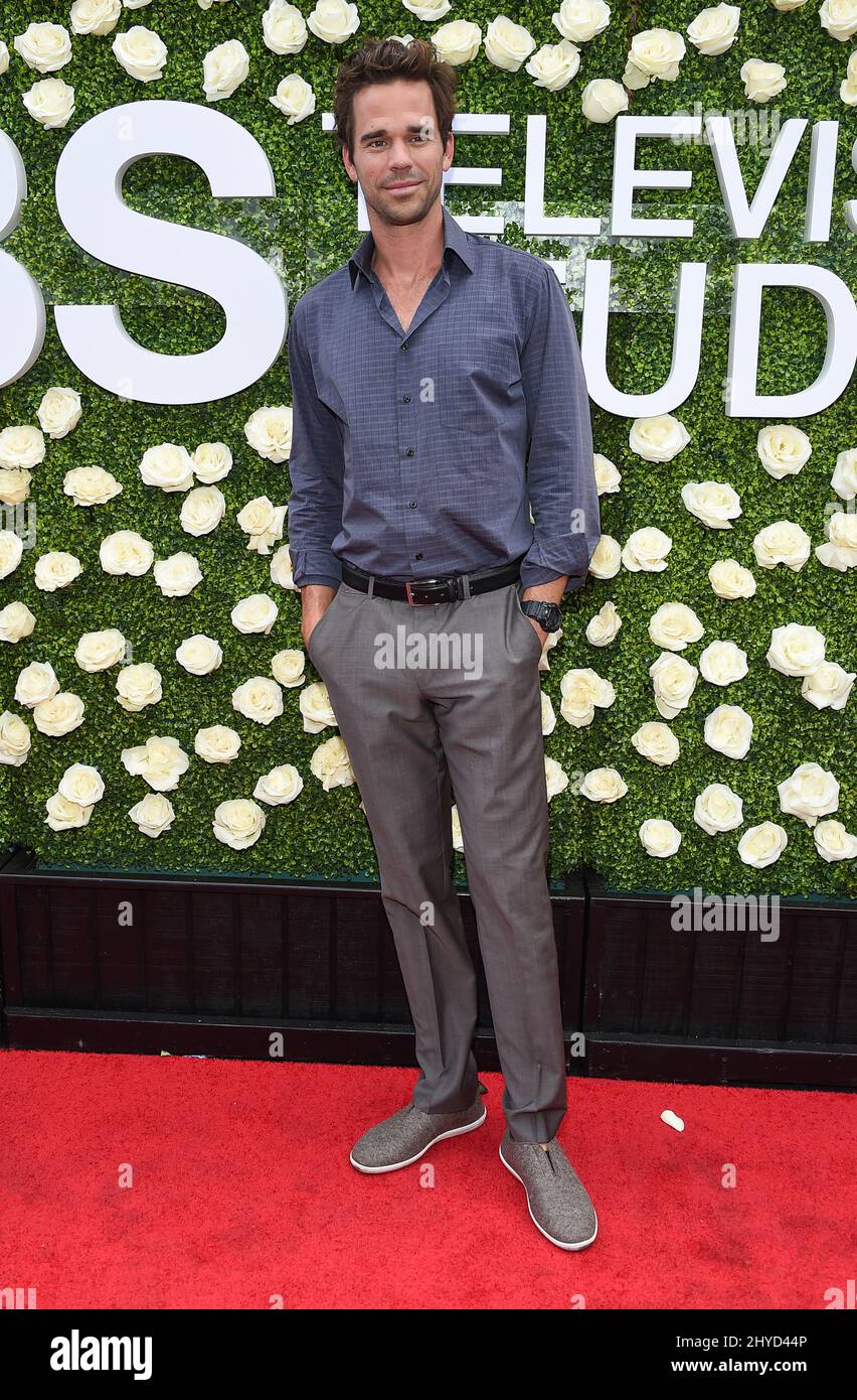David Walton arriving for the 2017 CBS Television Studios Summer TCA ...