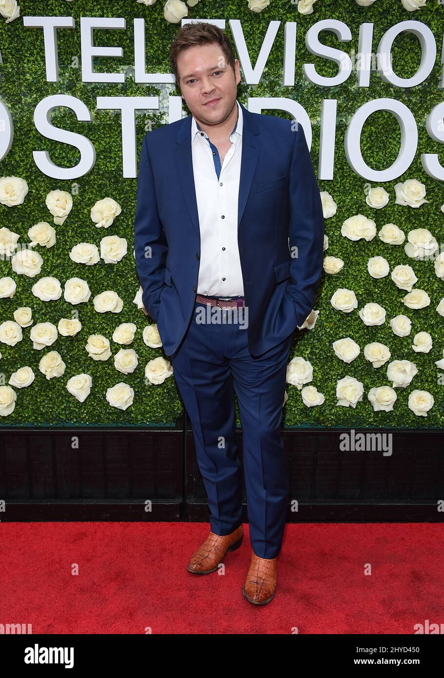 Harry Ford arriving for the 2017 CBS Television Studios Summer TCA ...