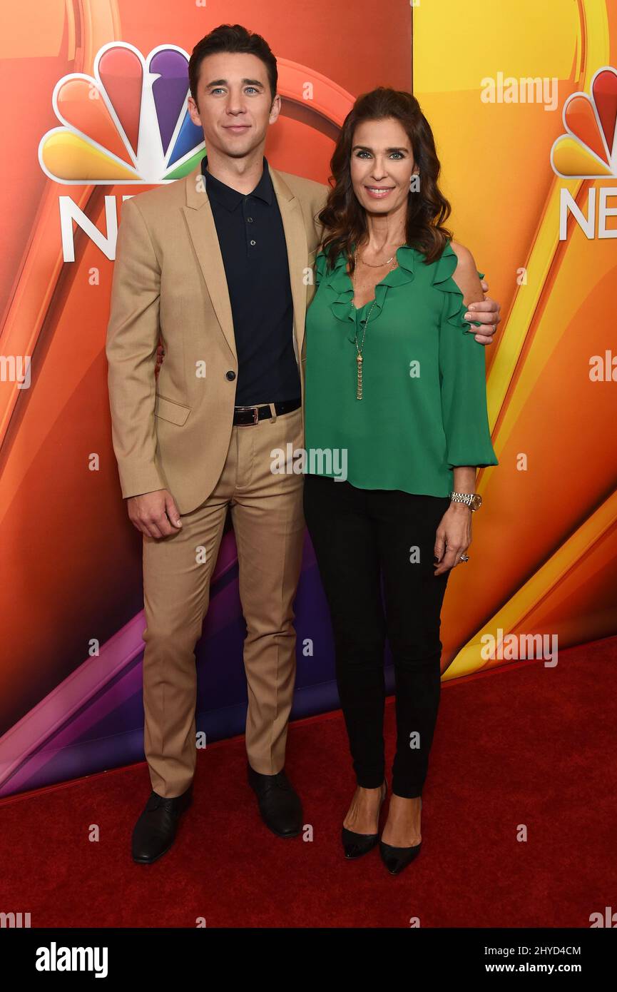 Billy Flynn and Kristian Alfonso arriving to the NBC TCA Summer Press ...