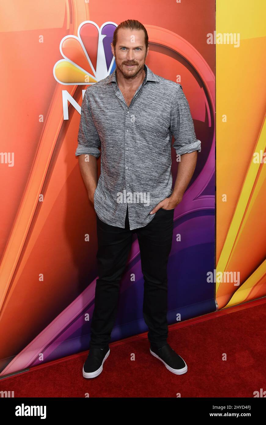 Jason Lewis arriving to the NBC TCA Summer Press Tour 2017 held at the ...