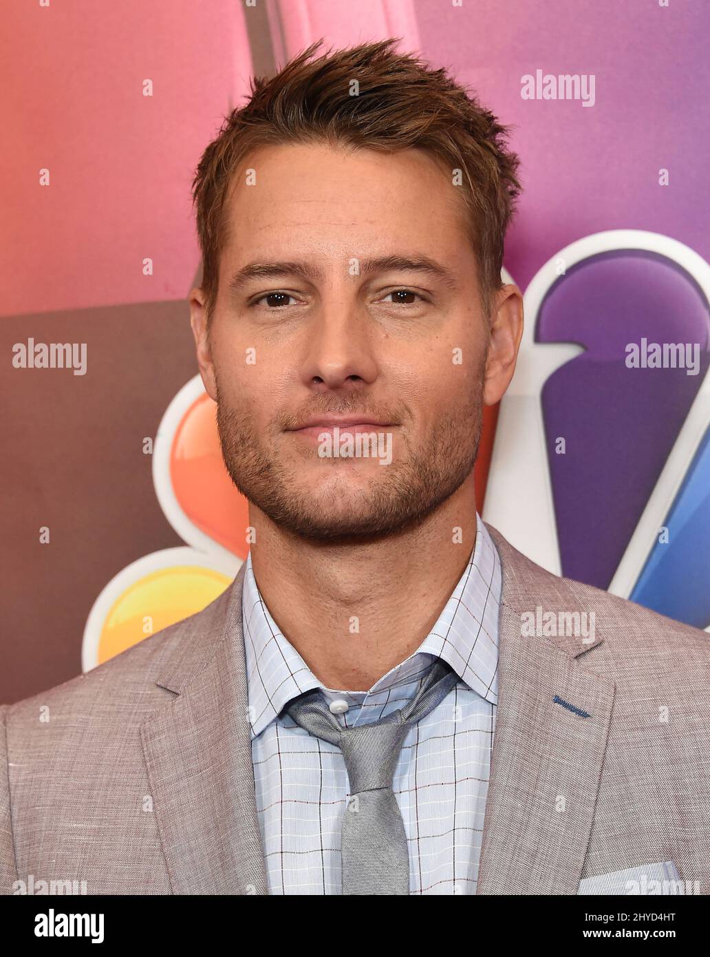 Justin Hartley arriving to the NBC TCA Summer Press Tour 2017 held at ...