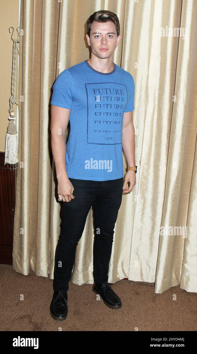 Chad Duell arriving for One Night Only with Roger Howarth & Michael ...