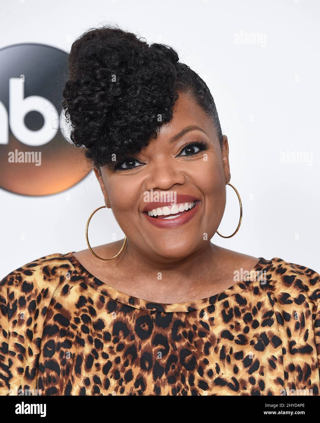Yvette Nicole Brown arriving for the Disney ABC TCA Summer Press Tour ...