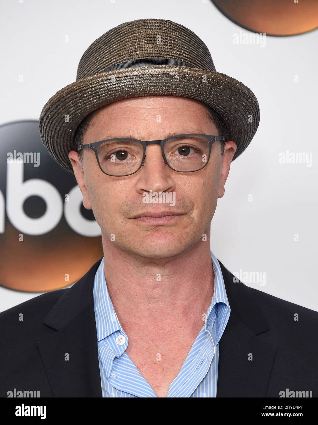Josh Malina arriving for the Disney ABC TCA Summer Press Tour held at ...