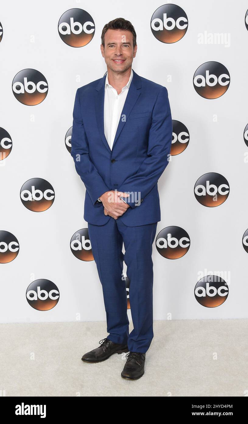 Scott Foley arriving for the Disney ABC TCA Summer Press Tour held at ...