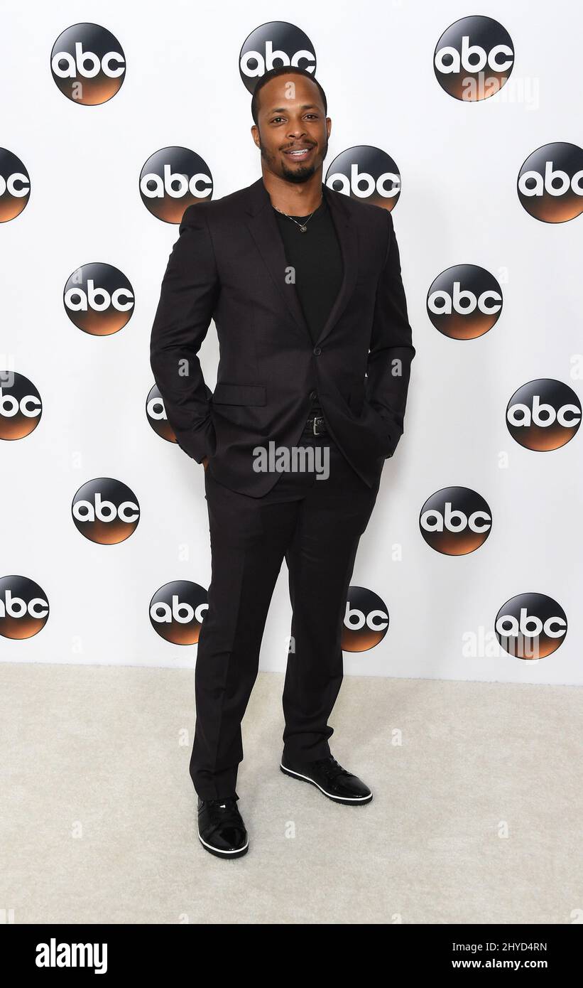 Cornelius Smith Jr. arriving for the Disney ABC TCA Summer Press Tour ...