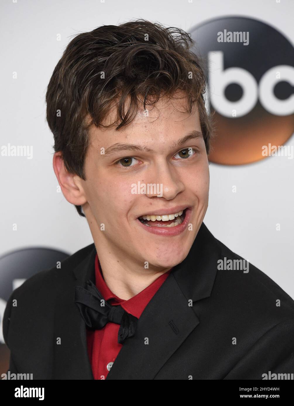 Micah Fowler arriving for the Disney ABC TCA Summer Press Tour held at ...